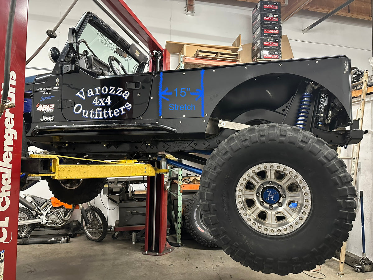 Jeep TJ to LJ Stretch Conversion Kit – Varozza 4x4 Outfitters